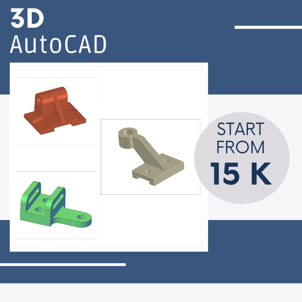 Jual Jasa Gambar 3 Dimensi AutoCAD | Shopee Indonesia