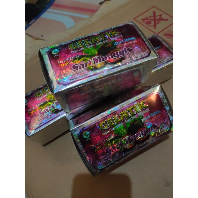 Jual GELATIK SARI MANGGIS ORIGINAL(KEMASAN TERBARU) | Shopee Indonesia