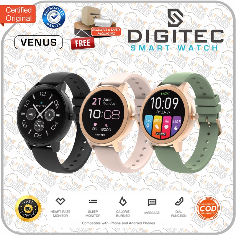 Jual Jam Tangan DIGITEC DG SW VENUS / DG-SW-VENUS / VENUS Smartwatch ...