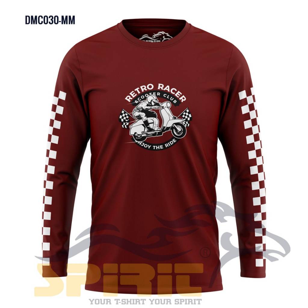 Jual BAJU VESPA RACE KAOS VESPA DRAG BAJU KAOS SCOOTER RACE/DRAG RETRO ...