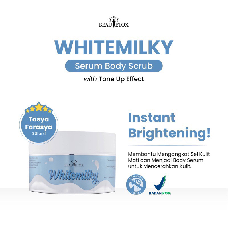Jual KUMARA STORE - Beautetox Whitemilky Jasmine Chocowhite Exfoliator ...