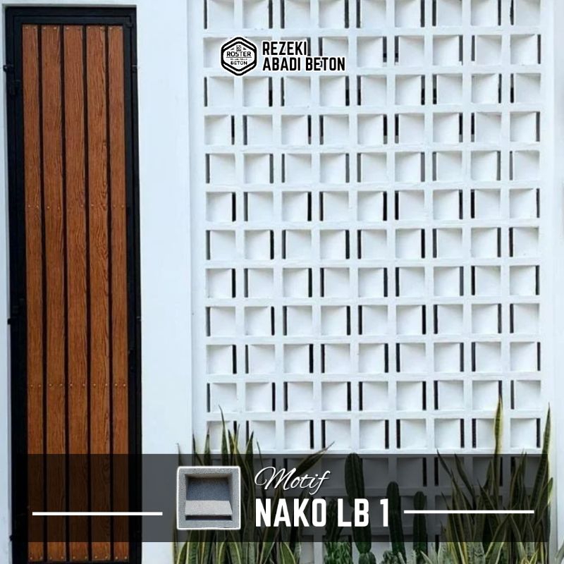 Jual Roster Beton Minimalis Modern, Loster Beton Minimalis Motif Nako ...