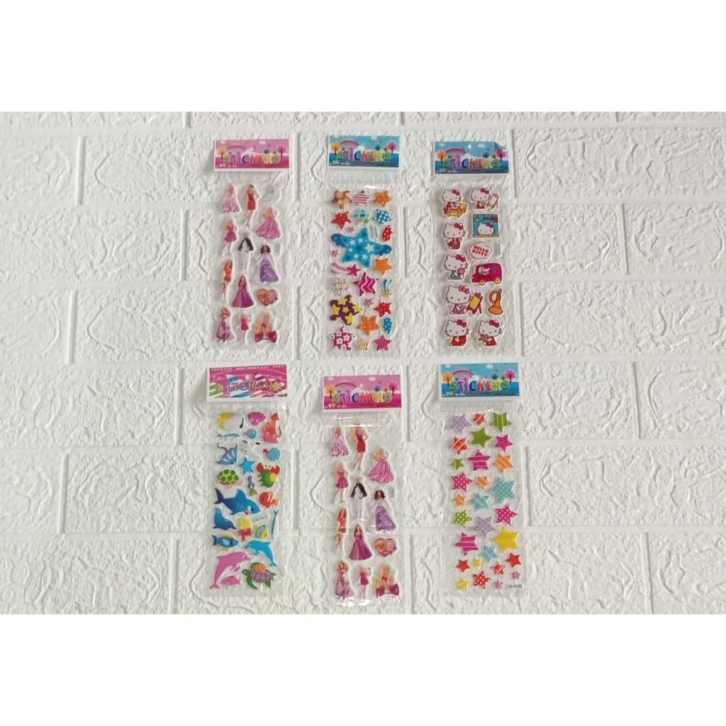 Jual stiker panjang motif karakter / stiker tempel waterproof | Shopee ...