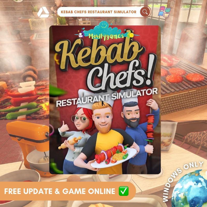 Jual (ONLINE) KEBAB CHEFS! RESTAURANT SIMULATOR - GAME PC | Shopee ...