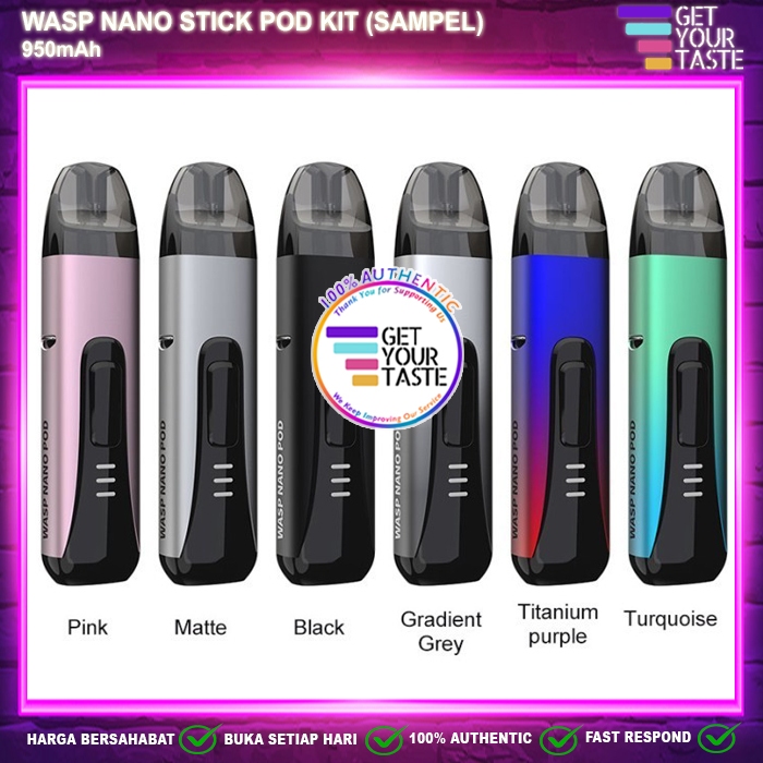 Jual Oumier Wasp Nano Stick 20W Pod Kit 950mAh Authentic (SAMPEL ...