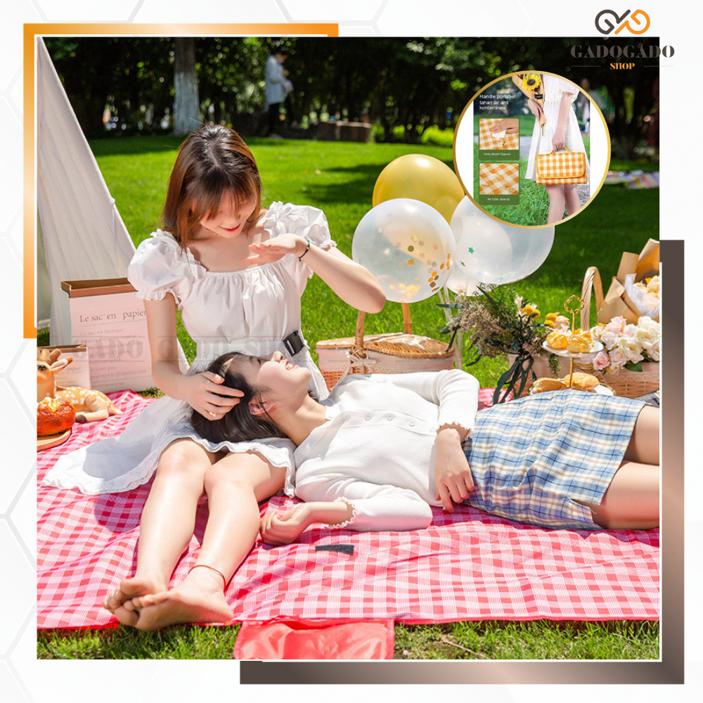 Jual GGS HL0670 Foldable Picnic Outdoor Waterproof Mat / Alas Tikar ...
