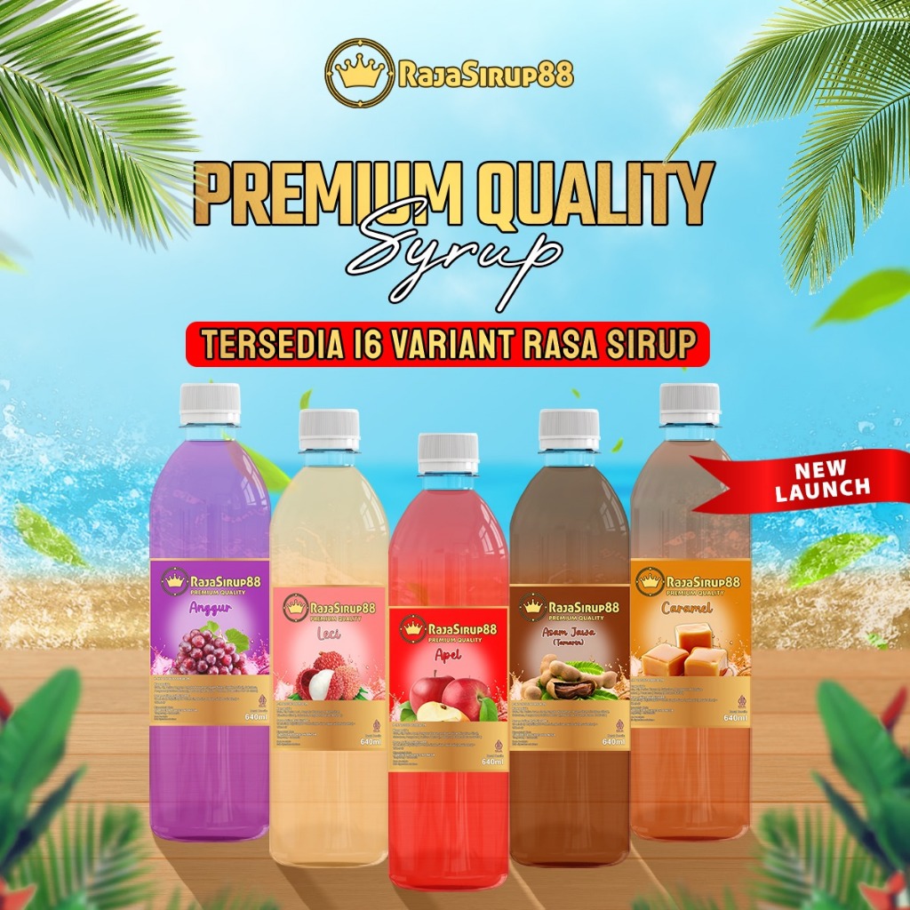 Jual [syrup Series] Sirup Premium Aneka Rasa Minuman Sirop Flavoured
