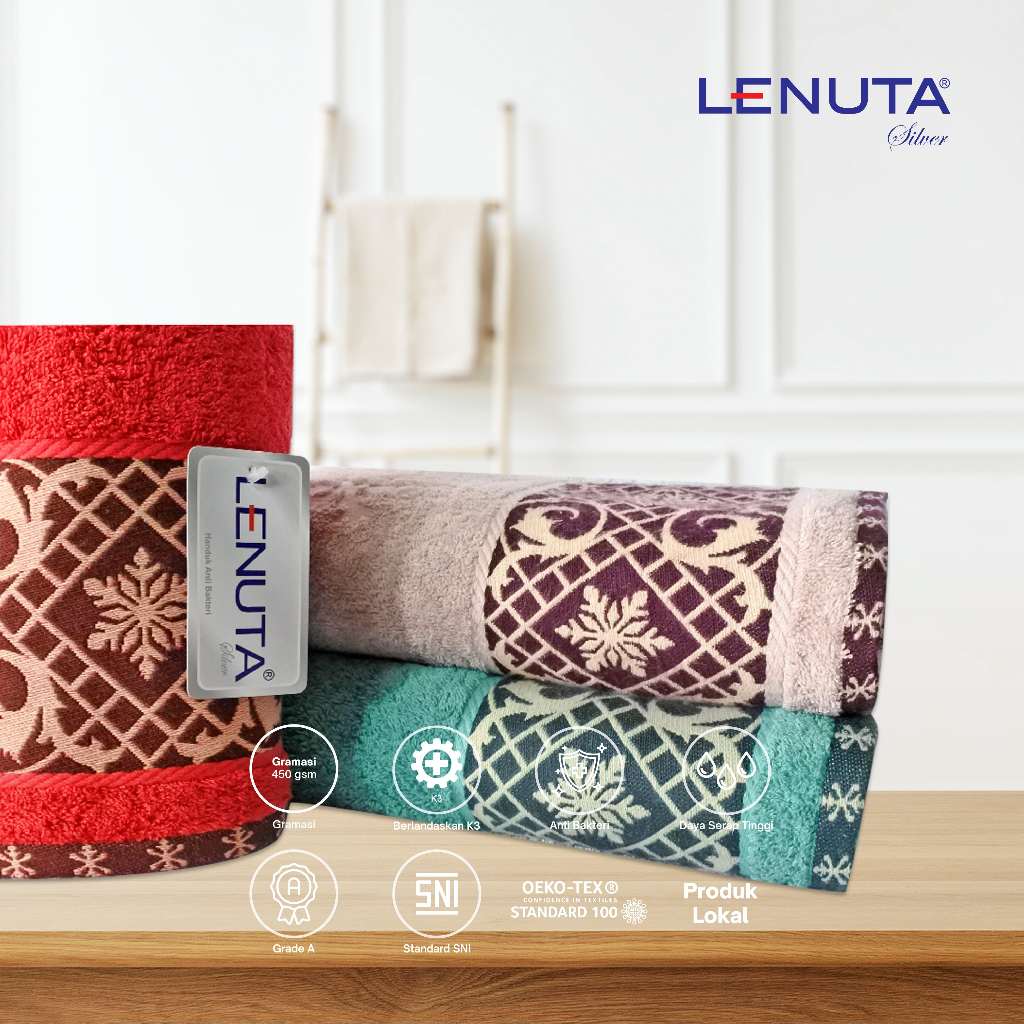 Jual Lenuta Silver - Morca (Handuk Mandi / Bath Towel 70x140 cm ...