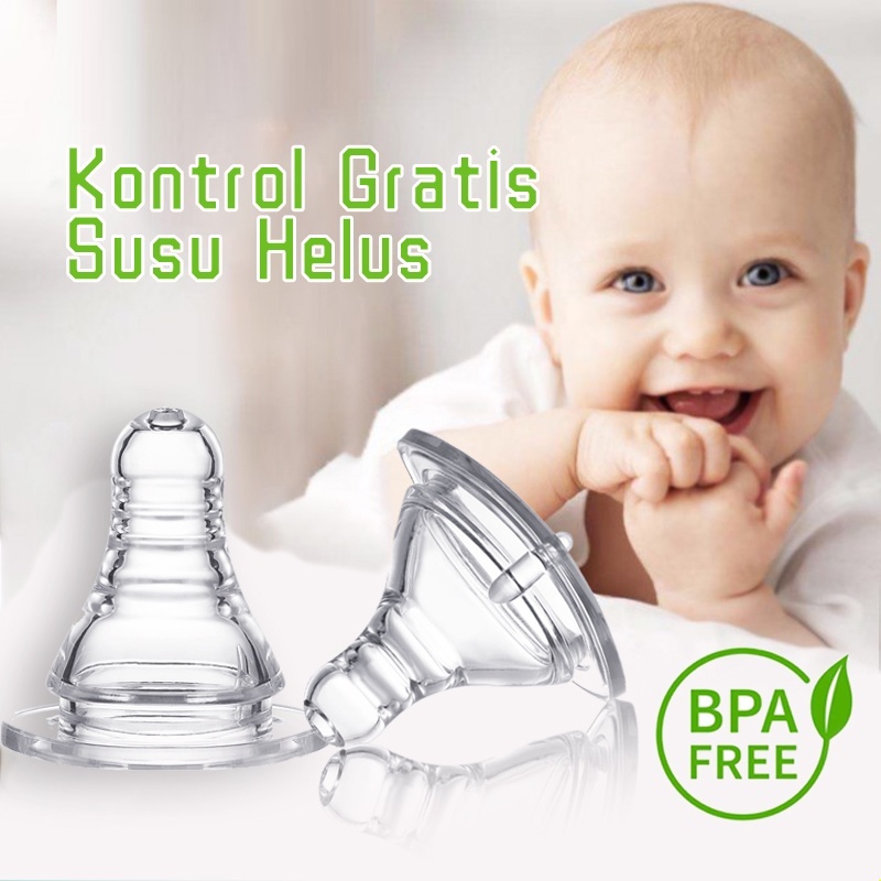 Jual Pigeon Dot Botol Bayi Nipple Peristaltik Botol Susu Standar / Bayi ...