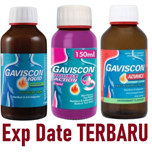 Jual MALAYSIA Gaviscon Double Action Liquid 150ml Gaviscon Advance ...