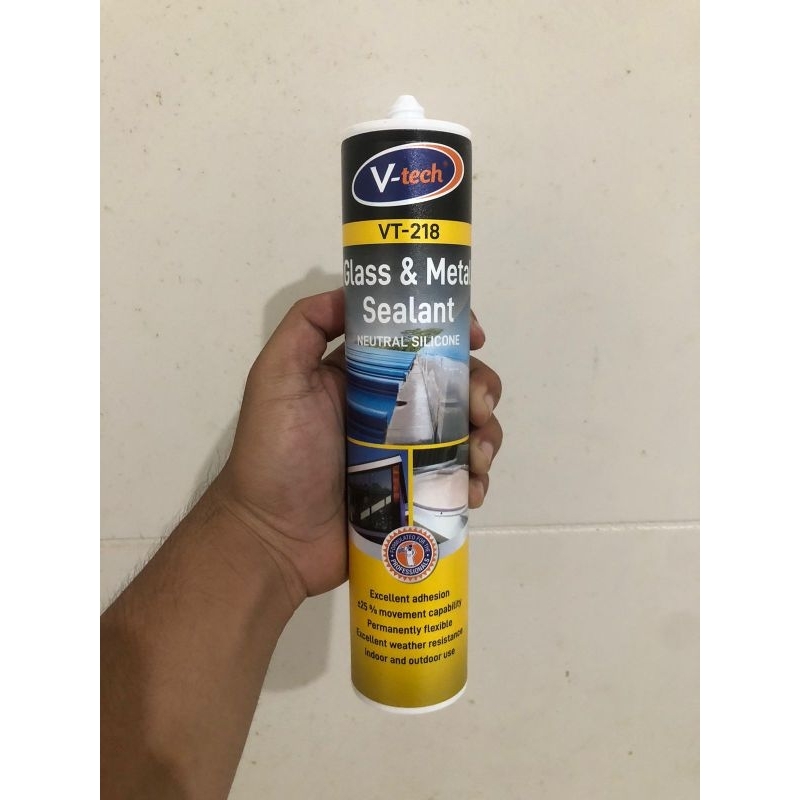 Jual VT-218 Sealant Netral/Silicone Sealant Neutral/Lem Kaca Netral ...