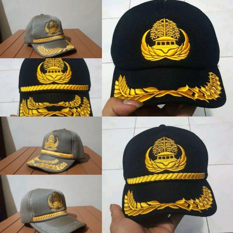 Jual TOPI PNS TOPI MES KORPRI TOPI KEPALA DESA TOPI LAPANGAN TOPI DINAS ...
