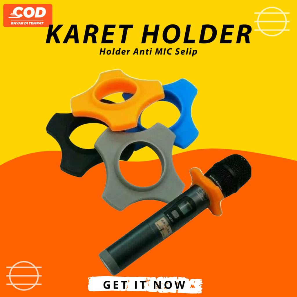 Jual KARET HOLDER MIC / Ring Microphone / Pelindung Microphone Anti ...