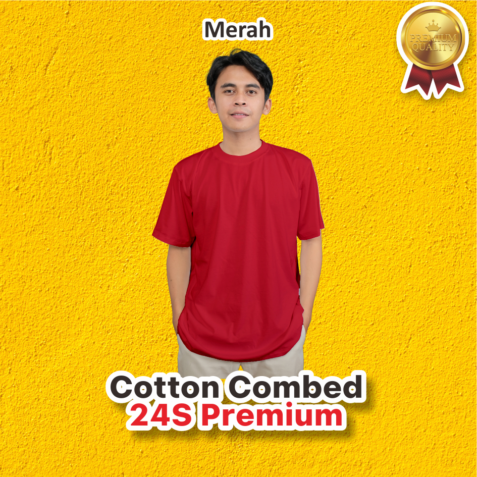 Jual Kaos custom desain suka suka cotton combed 24s PREMIUM sablon depan belakang PROSES 1-2 ...