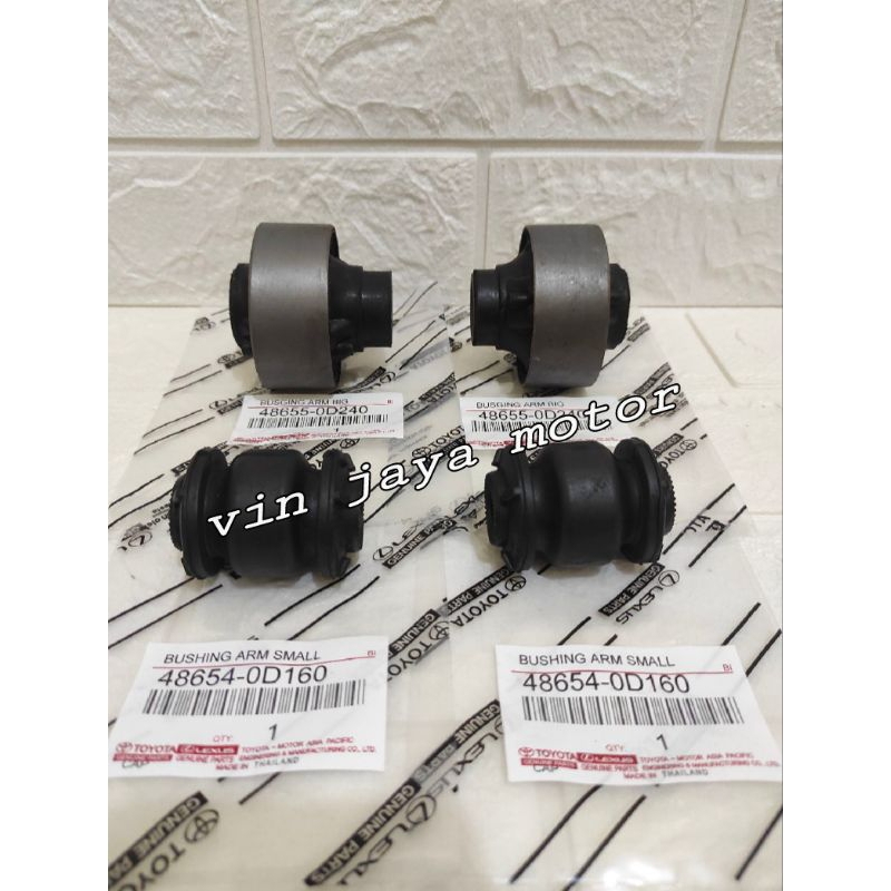 Jual Bushing Arm Sayap Depan Besar Kecil Vios Gen3 All New Yaris 2Set ...