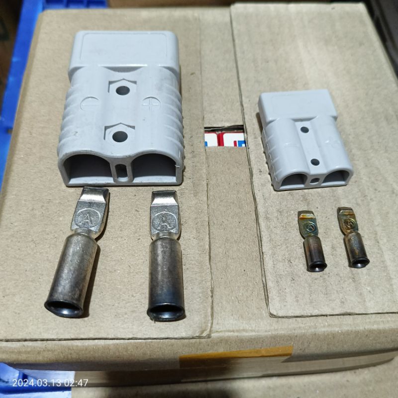 Jual Socket/ Konektor Aki Baterai Battery 50A / 175A 600V Mobil ...