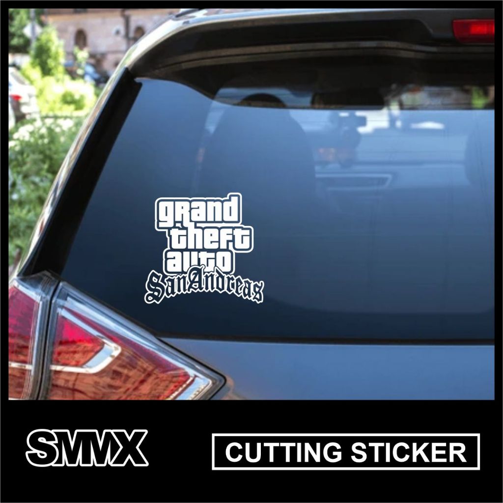 Jual Cutting Sticker GTA San Andreas | Shopee Indonesia
