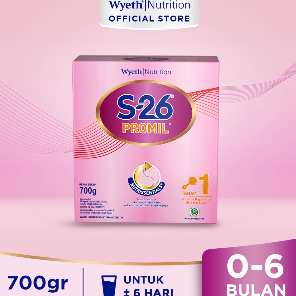 Jual MCT586 Terbaik S26 Promil Tahap 1 Susu Formula Usia 6 Bulan Kotak ...