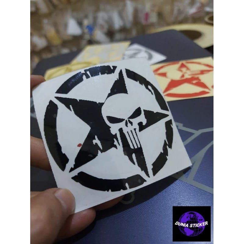 Jual Stiker Logo Bintang Sticker Cutting Stiker Motor Murah Sticker ...