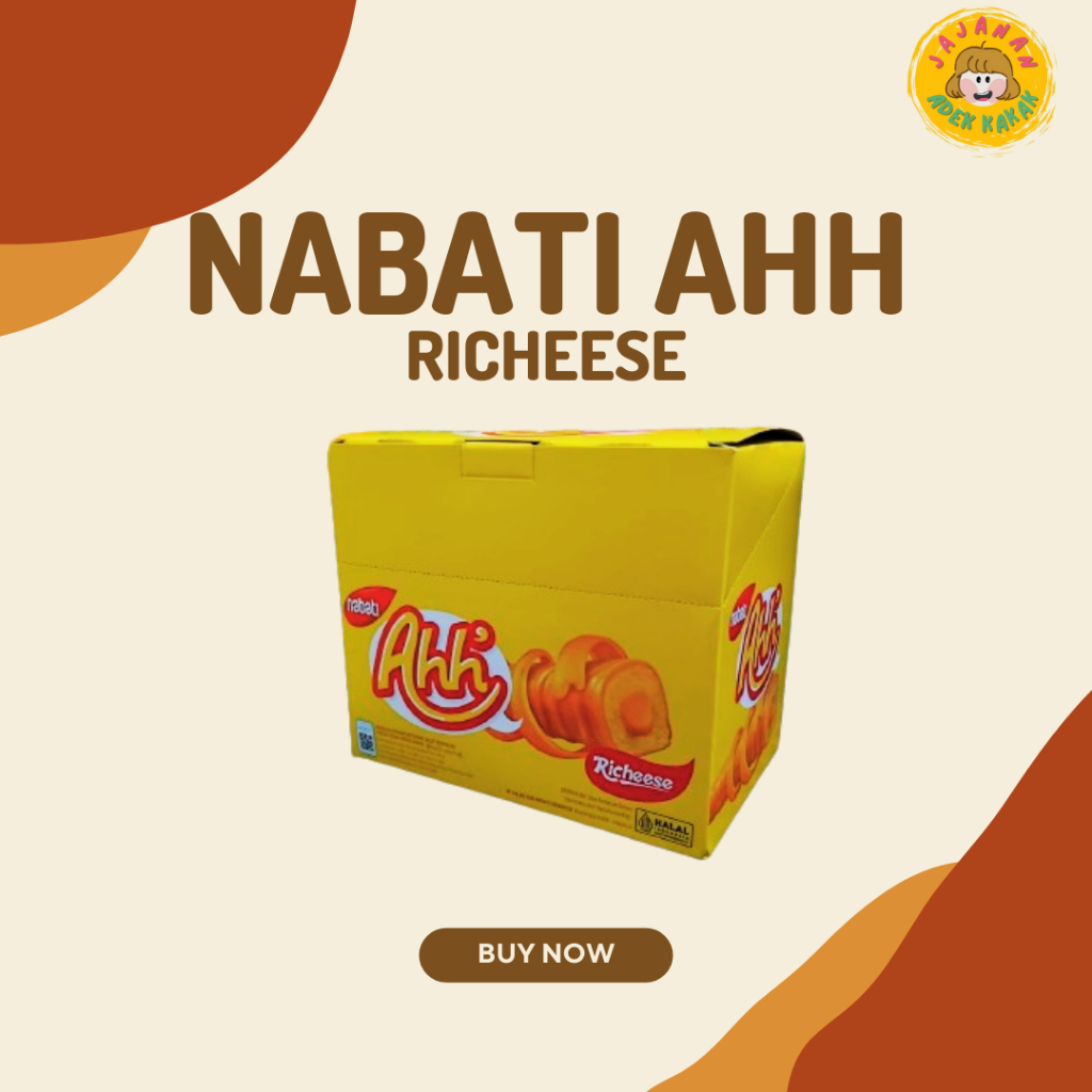 Jual Wafer Nabati AHH 4gr Richeese | Richoco | Korean Goguma | Shopee ...