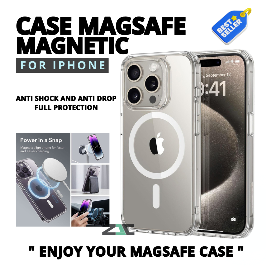 Jual Casing Iphone Case Iphone Magsafe Magnet Magnetic 8 X XR XS 11 12 ...