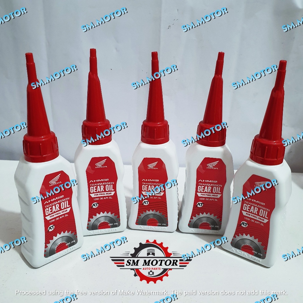 Jual Oli Gardan AHM Gear Matic Transmission Gear Oil 120ML | Shopee ...