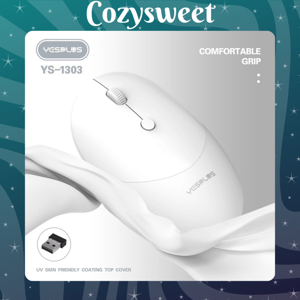 Jual Mouse Wireless YESPLUS YS-1303 2.4G Modes Are Used Free Battery ...