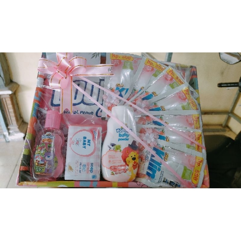 Jual parcel bayi/ hampers bayi cewek/ cowok | Shopee Indonesia