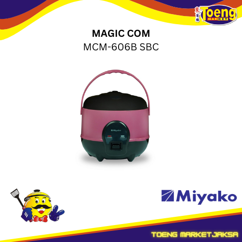 Jual MAGIC COM MCM-606B SBC MIYAKO | Shopee Indonesia