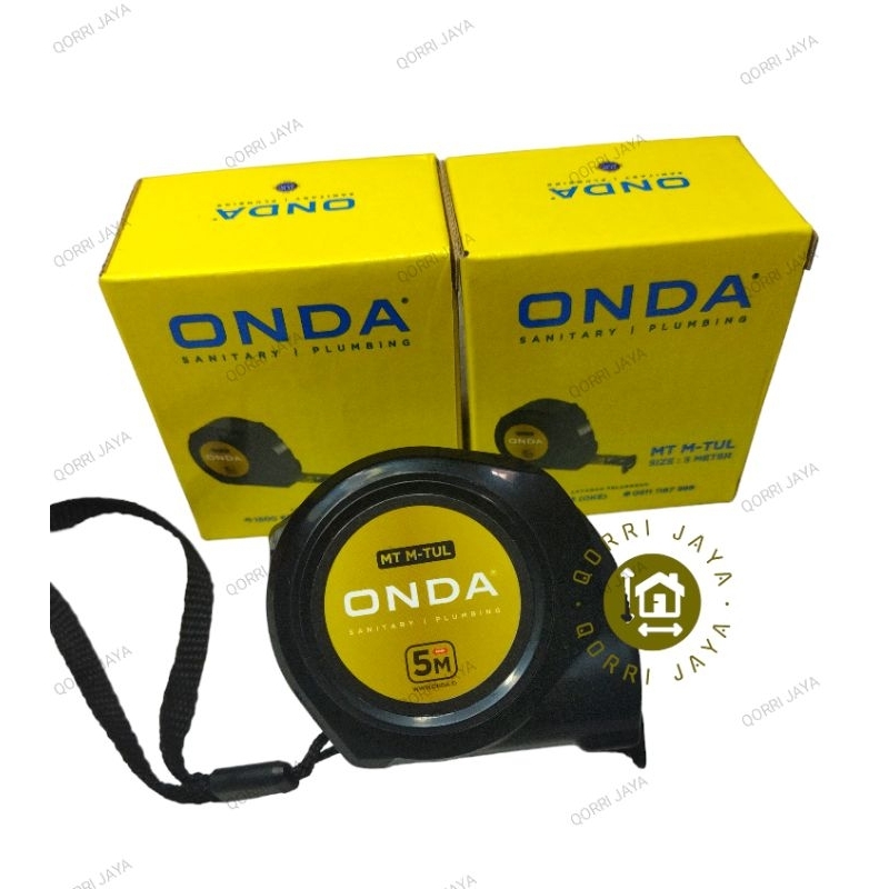 Jual Meteran 5 Meter MT M-TUL ONDA Otomatis / Meteran Otomatis Onda ...