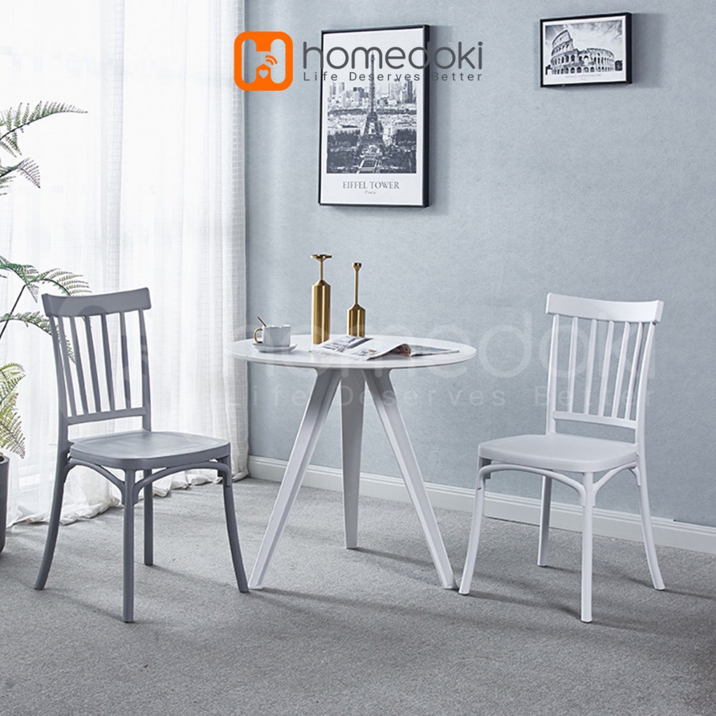 Jual Homedoki Kursi Makan / Kursi Plastik / Kursi Cafe / Kursi Resto / Bangku Makan | Shopee ...