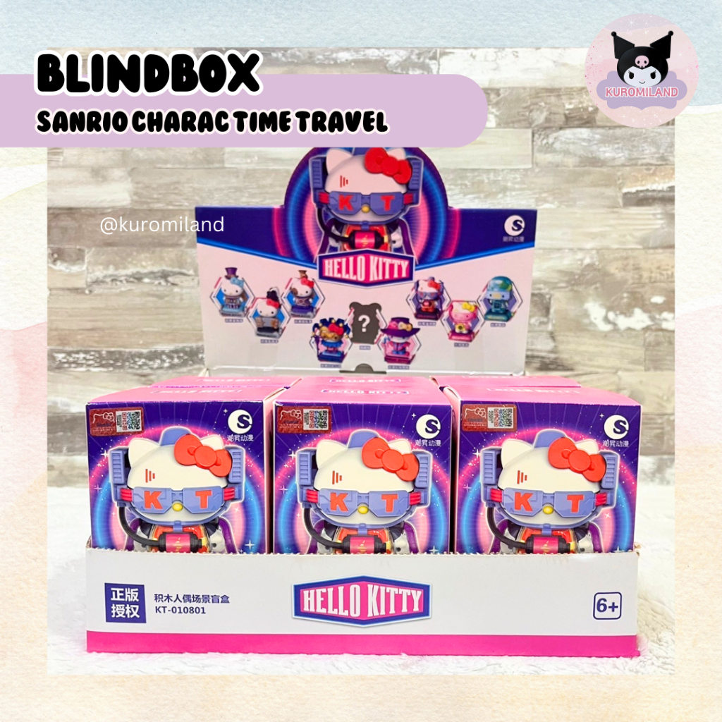 Jual BLINDBOX Sanrio Character Time Travel Blindbox - Bongkar Susun ...