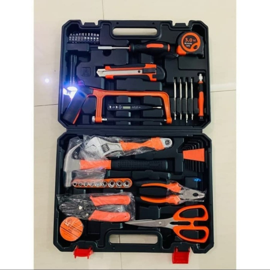 Jual Toolset Toolkit Toolbox Tool Set Tool Kit Tool Box 14 orang ...