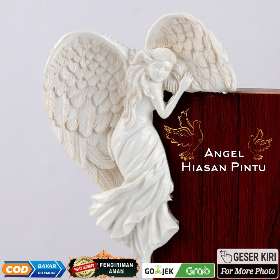 Jual Patung Malaikat Pelindung Pintu Patung Peri Hiasan Pojok Pintu ...