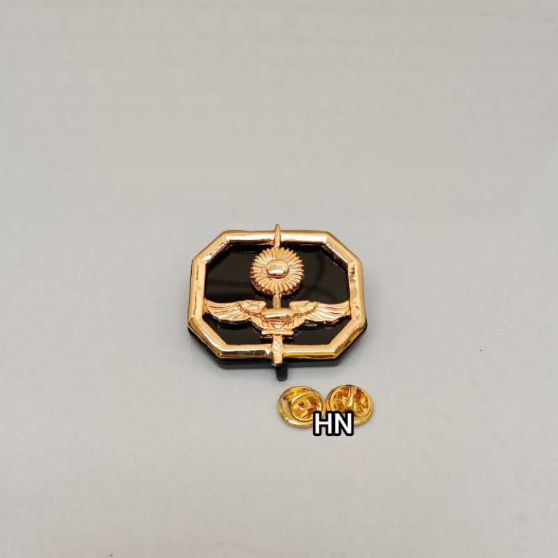 Jual Pin baret kokam logam gold miror | Shopee Indonesia