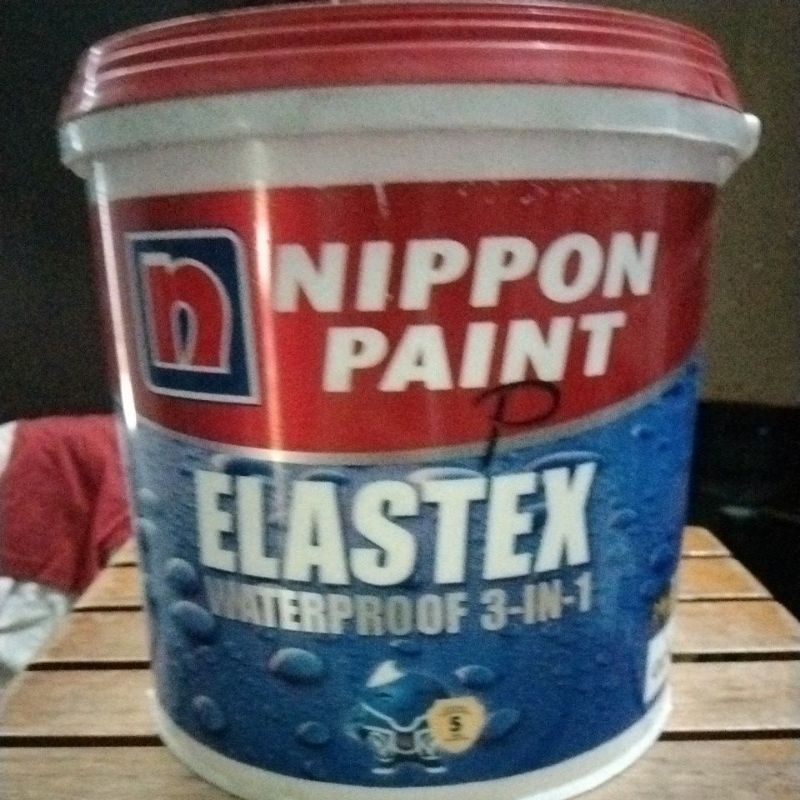 Jual Elastex Nippon paint waterproof 4 kg, 07 water blue | Shopee Indonesia