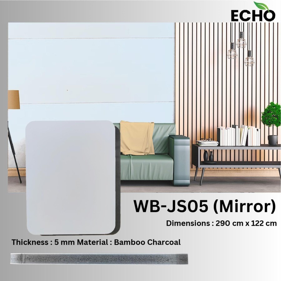 Jual Echo Wallboard Motif Mirror / Papan Panel Dinding Tebal 5mm ...