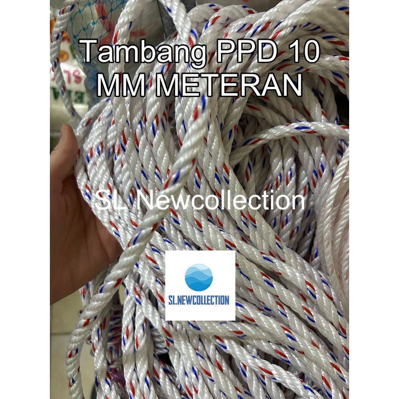 Jual Tali Tambang PPD 10 MM METERAN / Tambang 10 Meter - 50 Meter ...