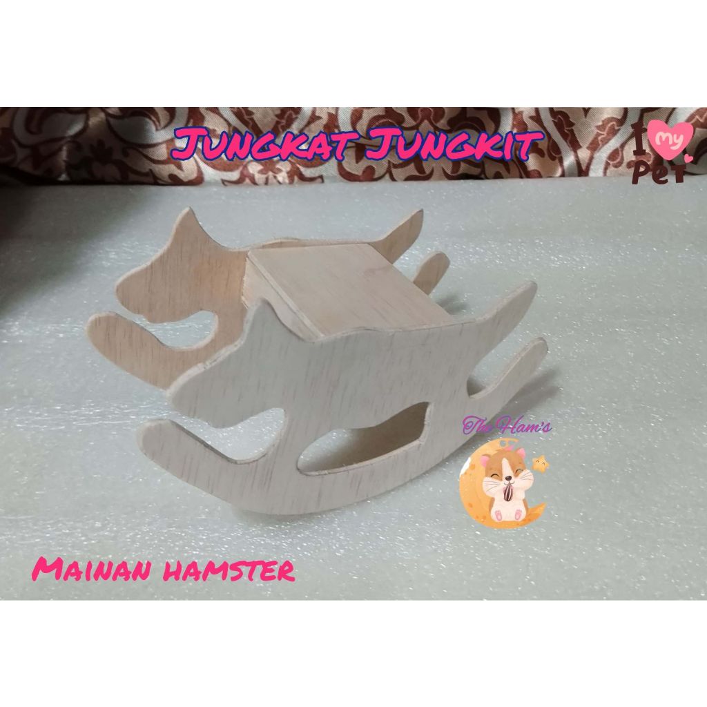 Jual (The Ham's) JUNGKAT JUNGKIT HAMSTER MAINAN HAMSTER KUDA-KUDAAN ...