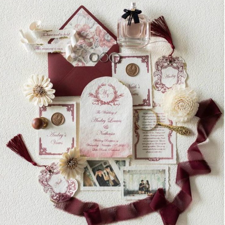 Jual Keepsake | Wedding Vows | Handmade Undangan Aesthetic (Classic ...