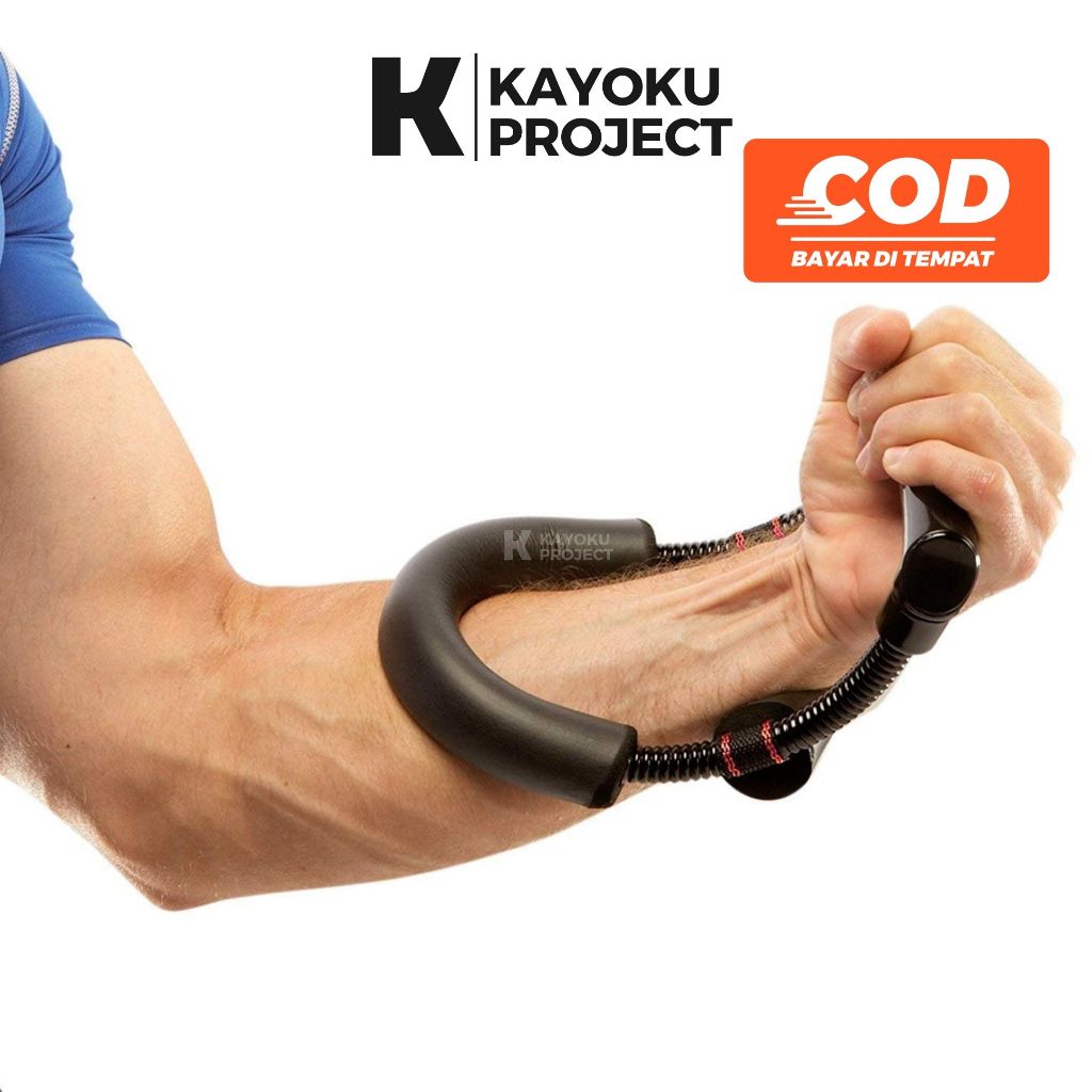 Jual Power Wrist Forearm Hand Grip Exerciser / Forearm Exercise ...