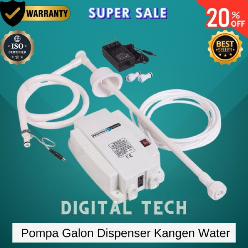 Jual Pompa Galon Flojet / pompa kangen water Mortex Water Dispenser ...