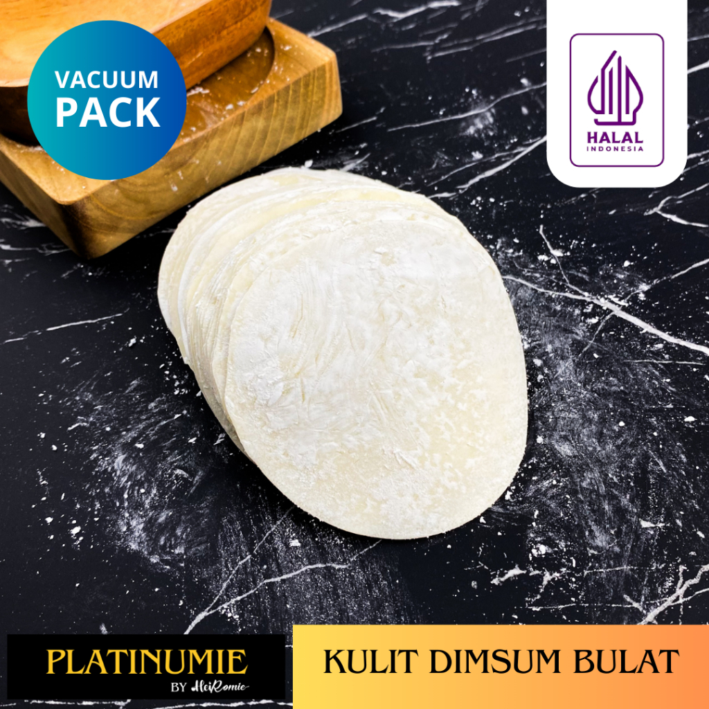 Jual Platinumie Kulit Dimsum Pangsit Bulat Premium | Shopee Indonesia