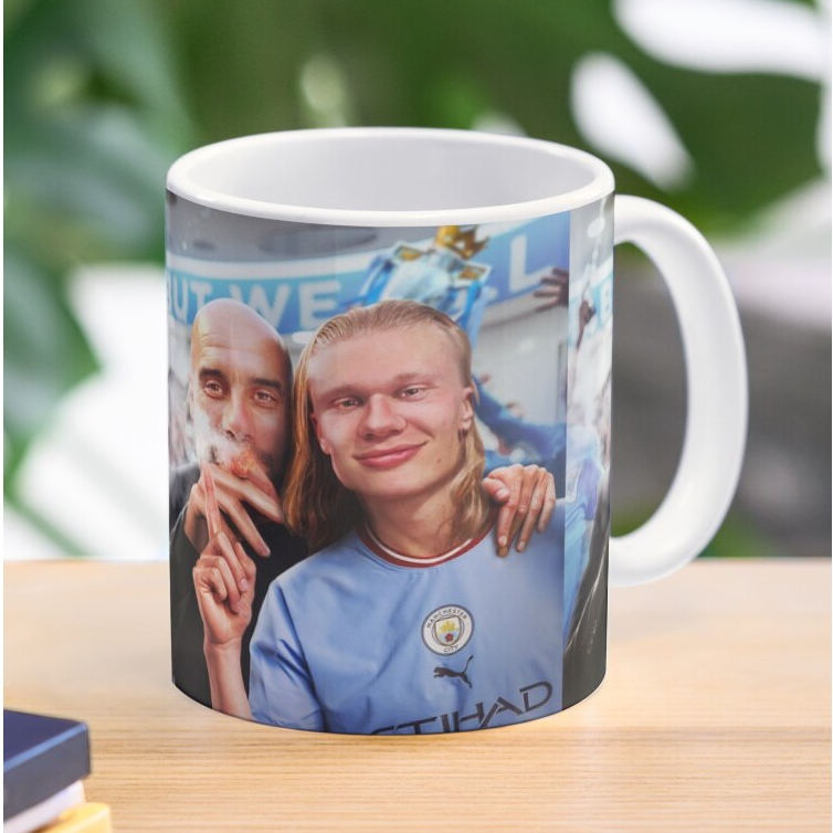 Jual Pep Guardiola Champion Manchester City Coffee Mug | Shopee Indonesia