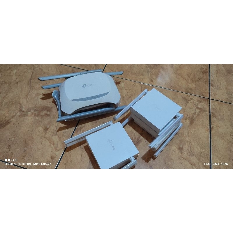 Jual jual router bekas Tp link no minus sudah termasuk adapter | Shopee ...