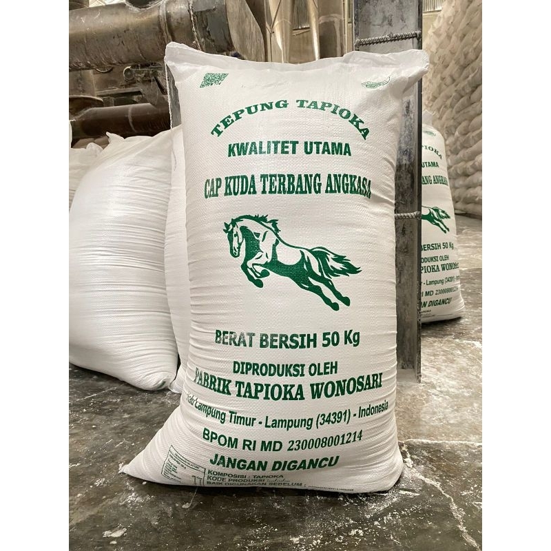 Jual Tepung tapioka cap KUDA TERBANG ANGKASA | Shopee Indonesia