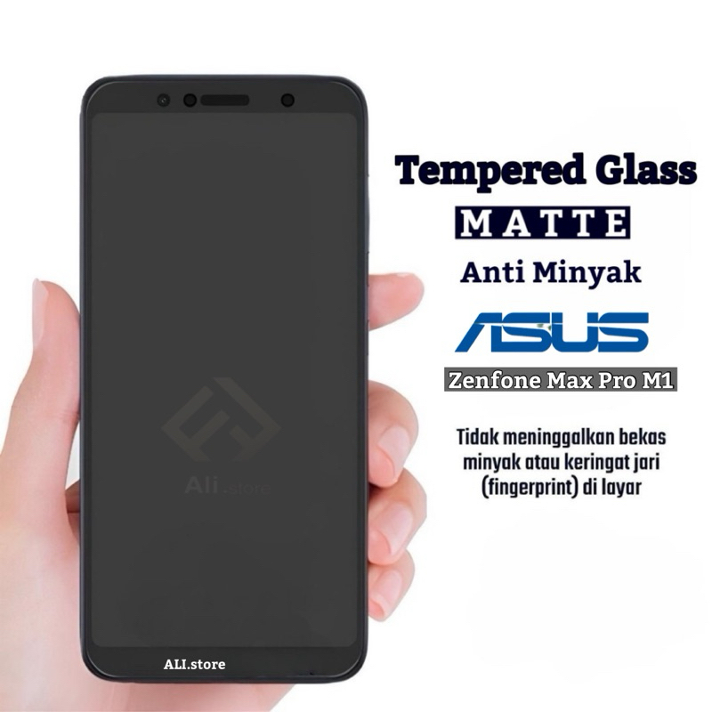 Jual ALIstore - Matte Glass 9H Full Layar Asus Zenfone Max Pro M1 / Max ...