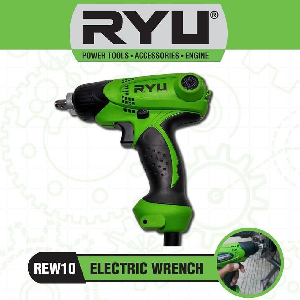 Jual RYU REW10 Impact Wrench Electric Wrench REW 10 Mesin Impact ...