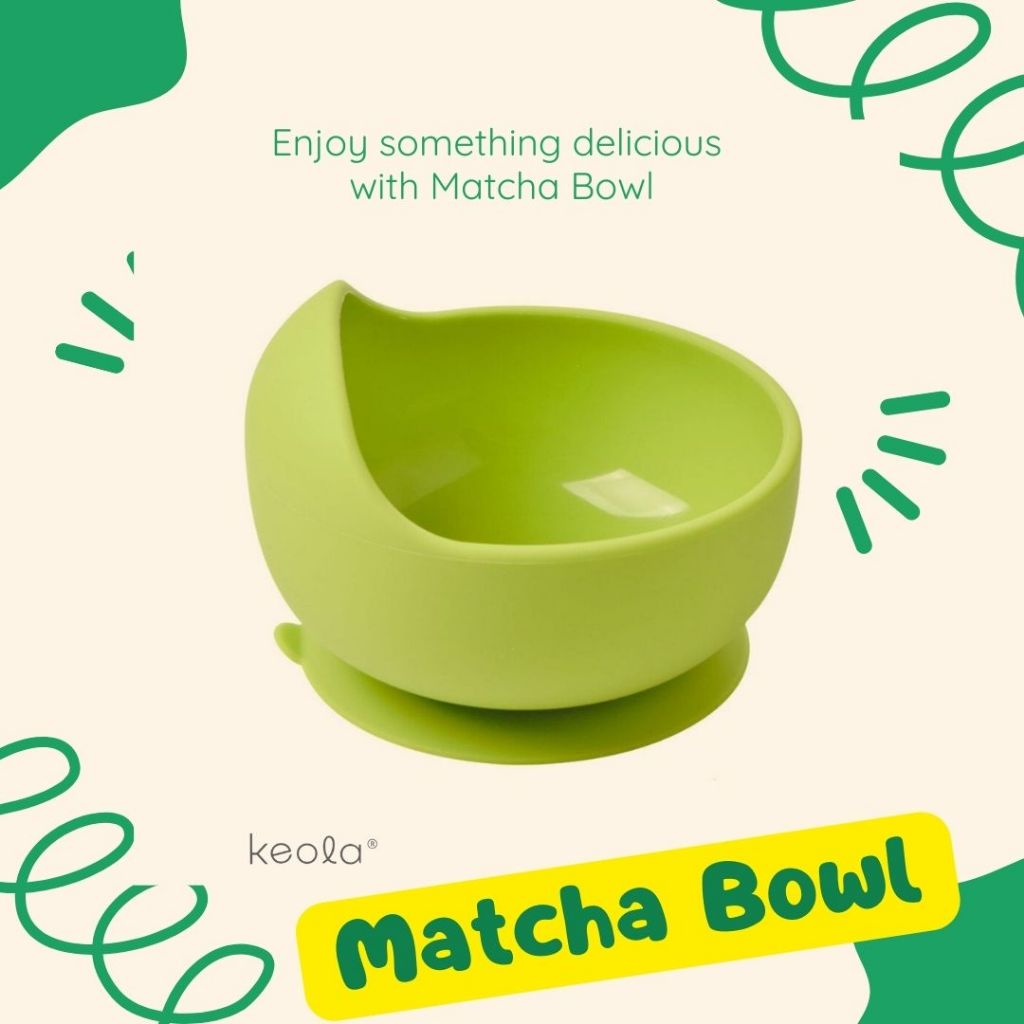 Jual Keola Mangkok Silicone Suction Matcha Mpasi Anak | Suction Bowl ...