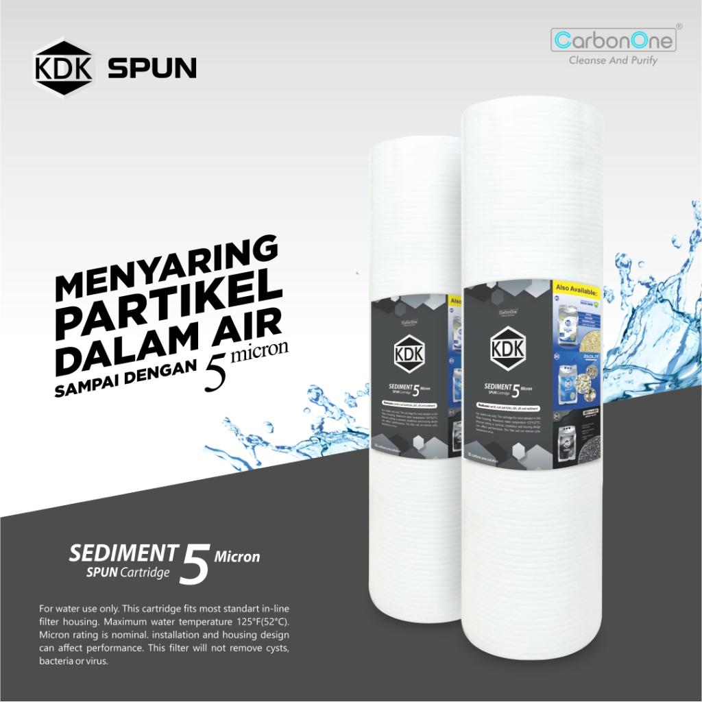 Jual Sedimen/Spun filter air sumur/pdam/housing/pasir/lumpur 10 ...